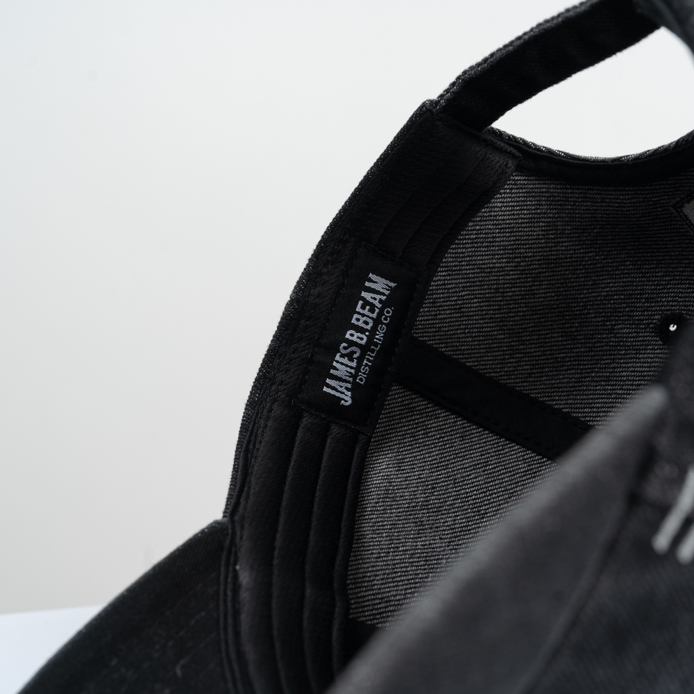 Baker's Black Denim Cap | Shop Beam Distilling for Official James B ...