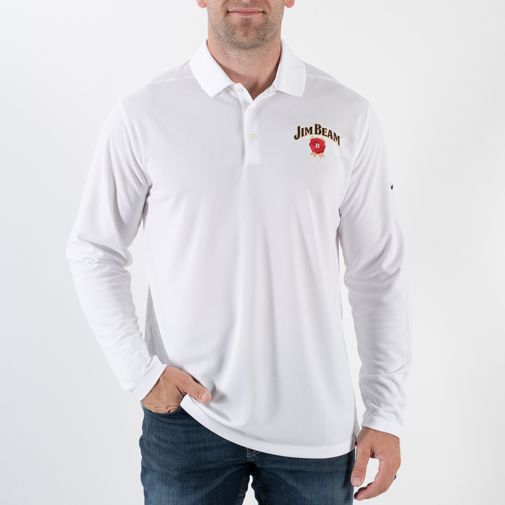 Jim Beam Long Sleeve Polo | Shop Beam Distilling for Official James B ...