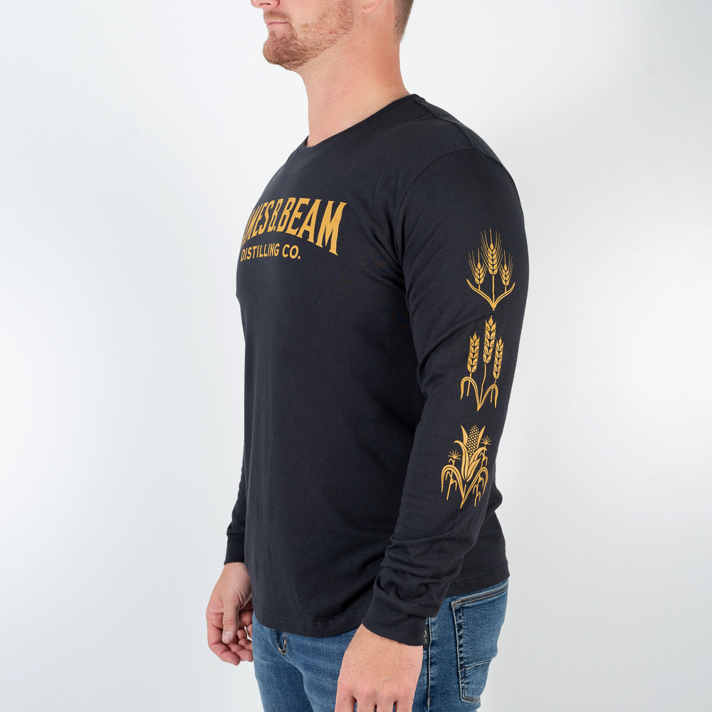 Triple Grain LS Tee | Shop Beam Distilling for Official James B. Beam Gear